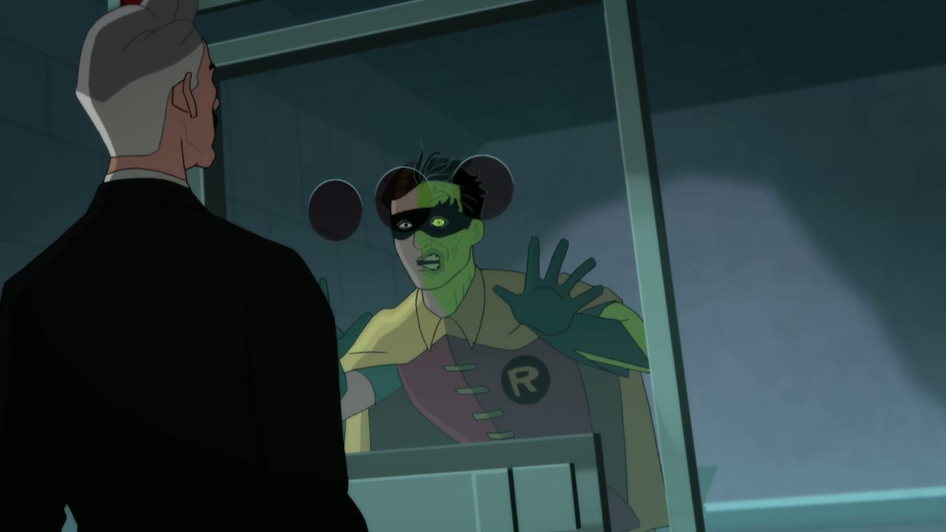 - Please, Batman, help me.- (COMPUTER BEEPING) Not to worry, old chum ...