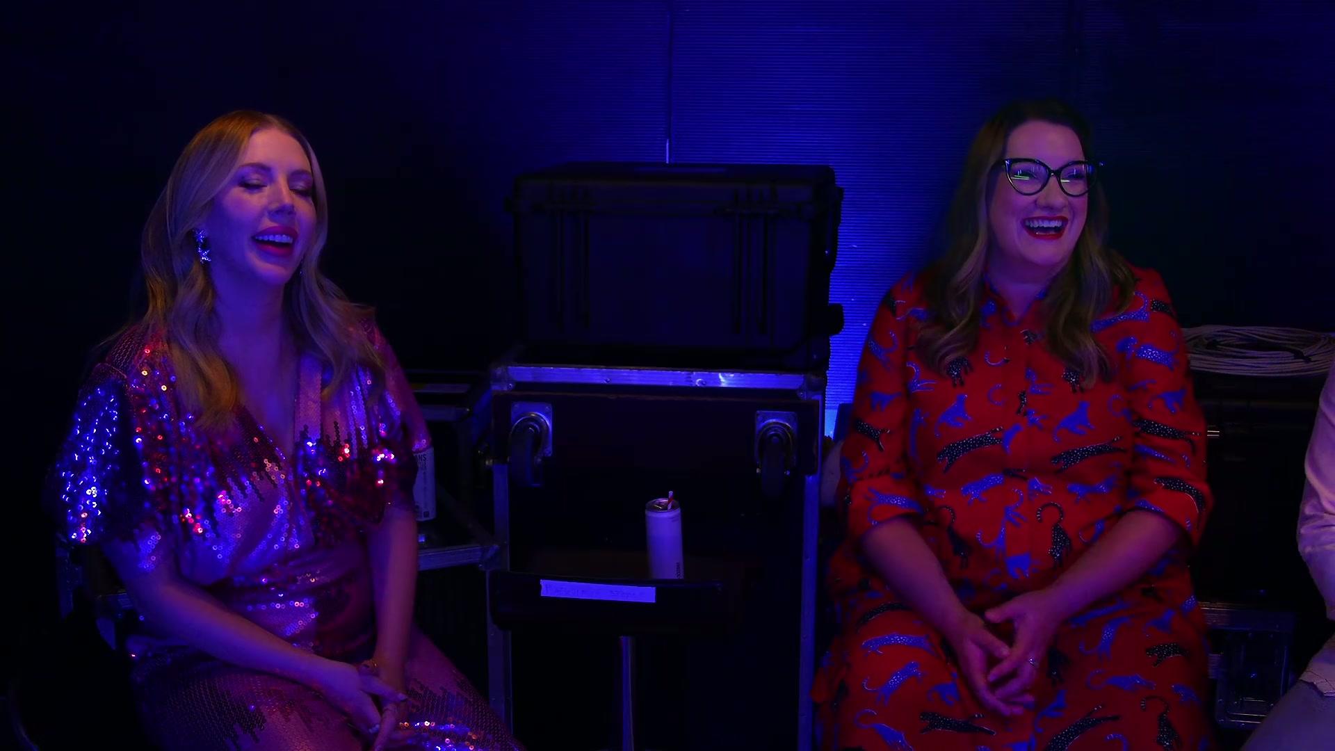 "Prosti-mutes." Not me. I like a bit of chat. - Backstage with ...