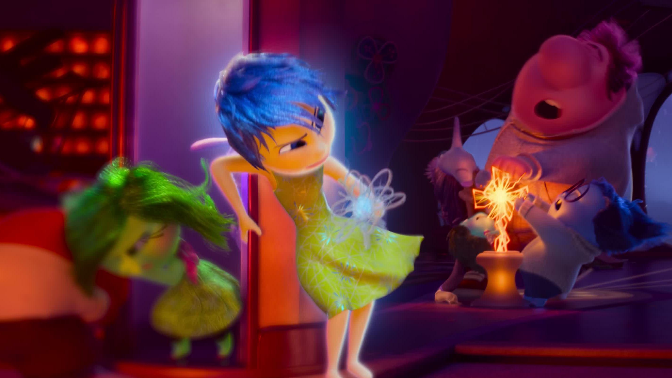 -Sadness!-Joy! Help! Come on! We can do this! It's not working! It's ...