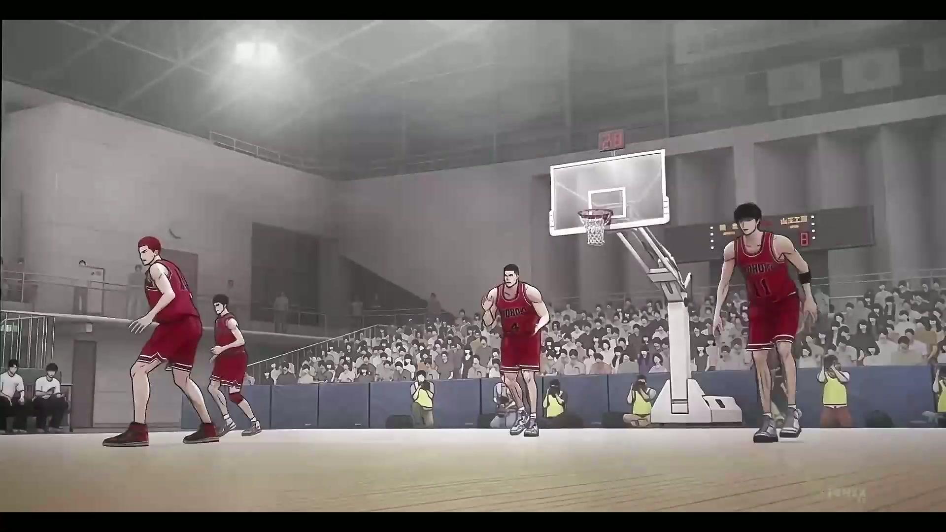 "Sannoh Kogyo High School Akita Prefecture" - The First Slam Dunk quote
