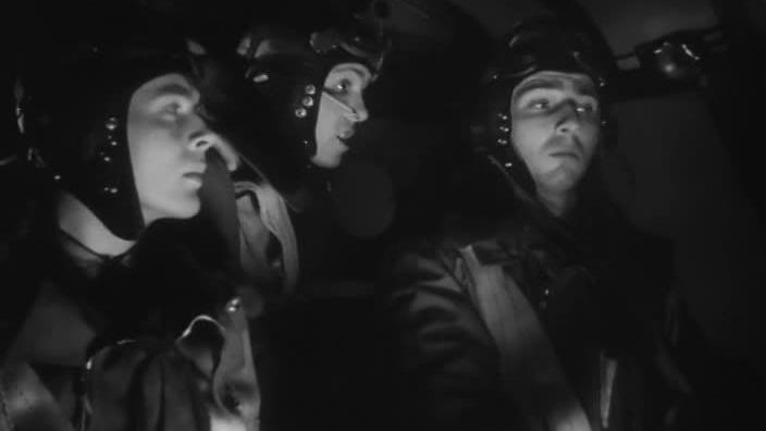 See anything, sir? The airfield lights should be dead ahead. - Nothing ...