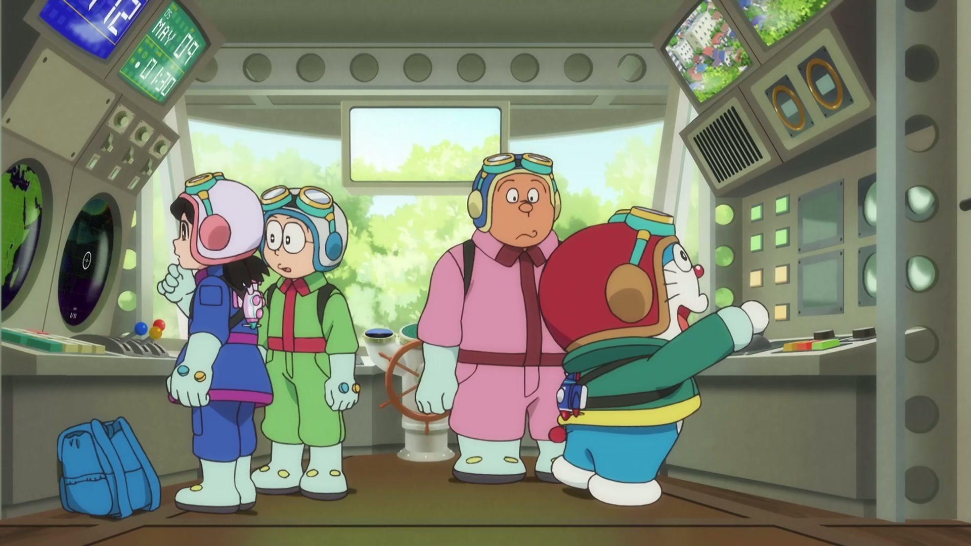Setting the destination to Africa in 1972. - Doraemon the Movie: Nobita ...