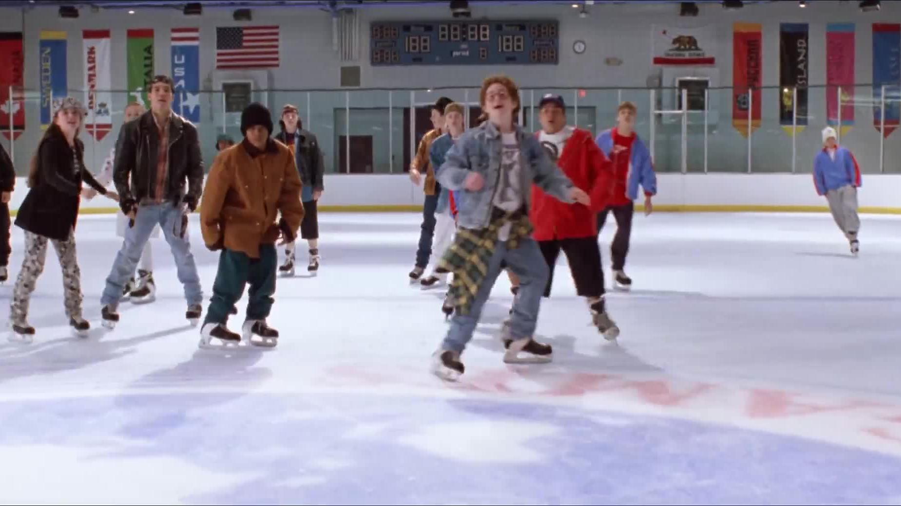Aaaaaaah! Sit down. Sit down. Sit down. Hey ref, why don't you call ...