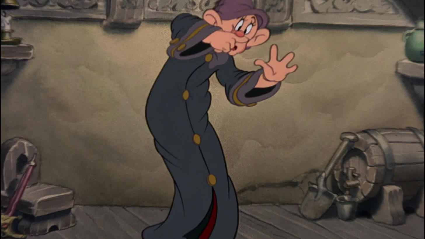 (SNEEZING LOUDLY) (ALL LAUGHING) - Snow White and the Seven Dwarfs ...