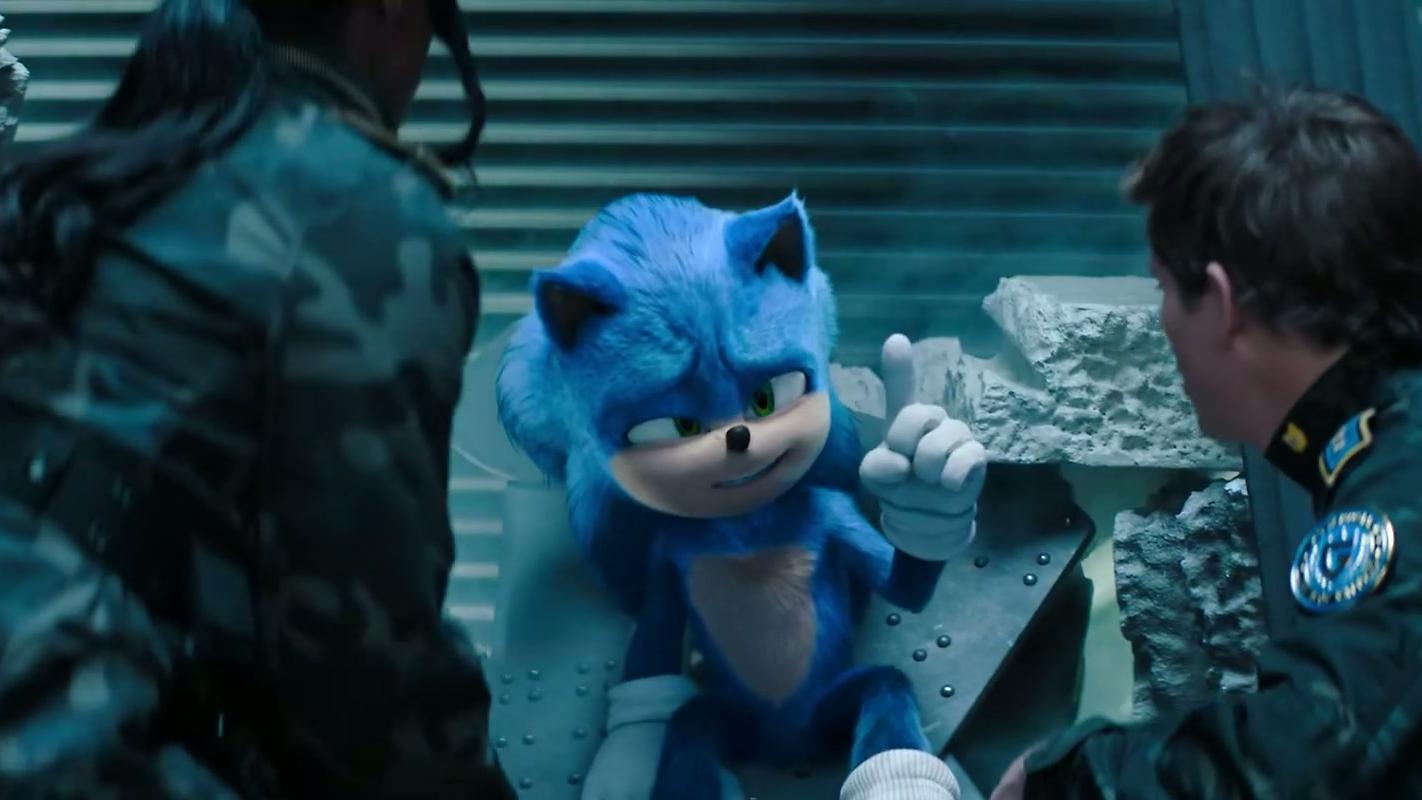 Sonic, one, concreteboulder, zero. - Sonic the Hedgehog 3 | Clip.Cafe