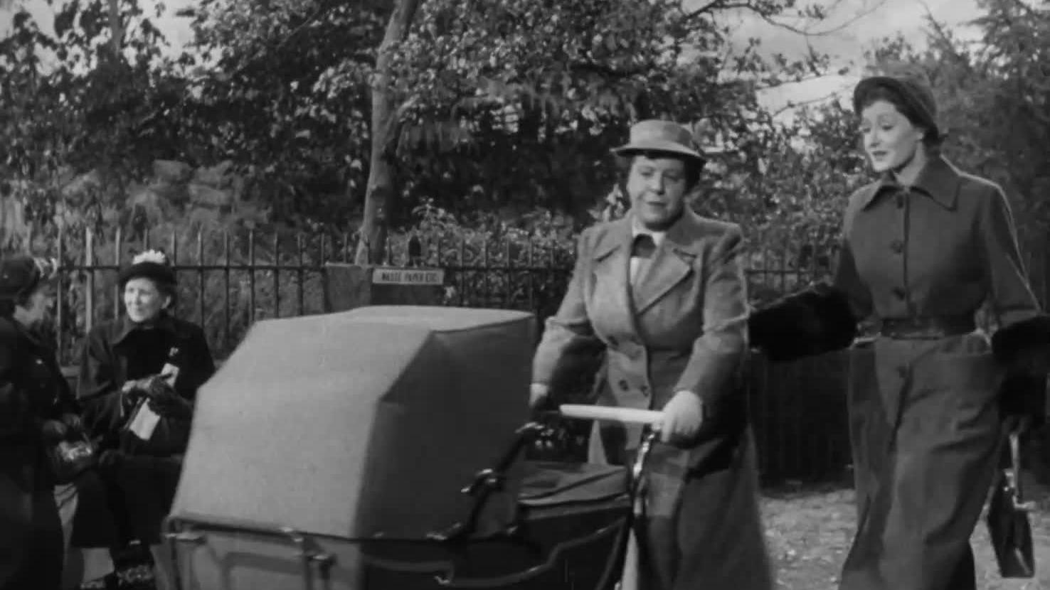 "Stop following me, young woman or I'll call a park keeper and give you ...