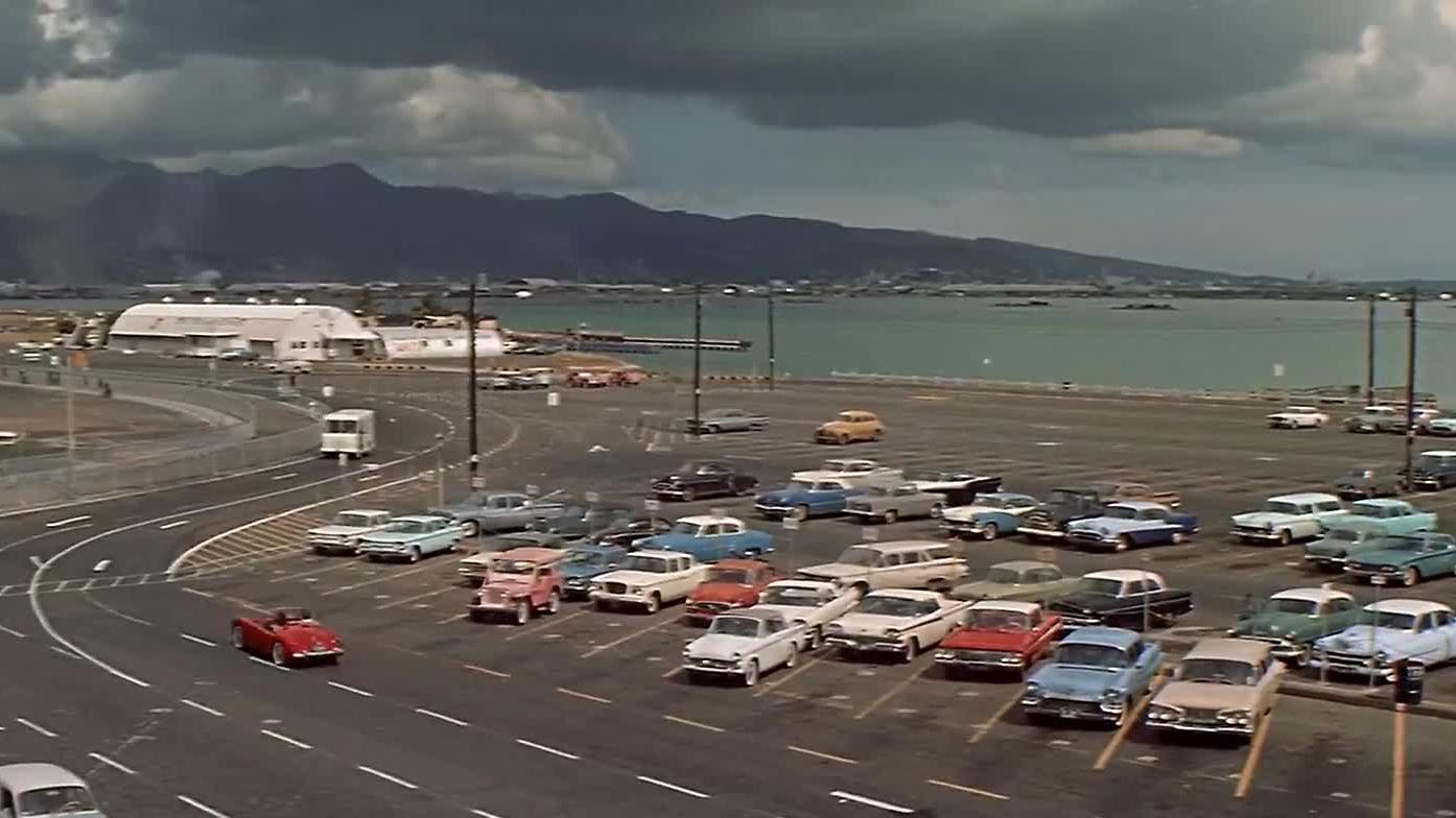 "Sure you don't want to drive? It's still your car, you know. Uh-uh. No ...