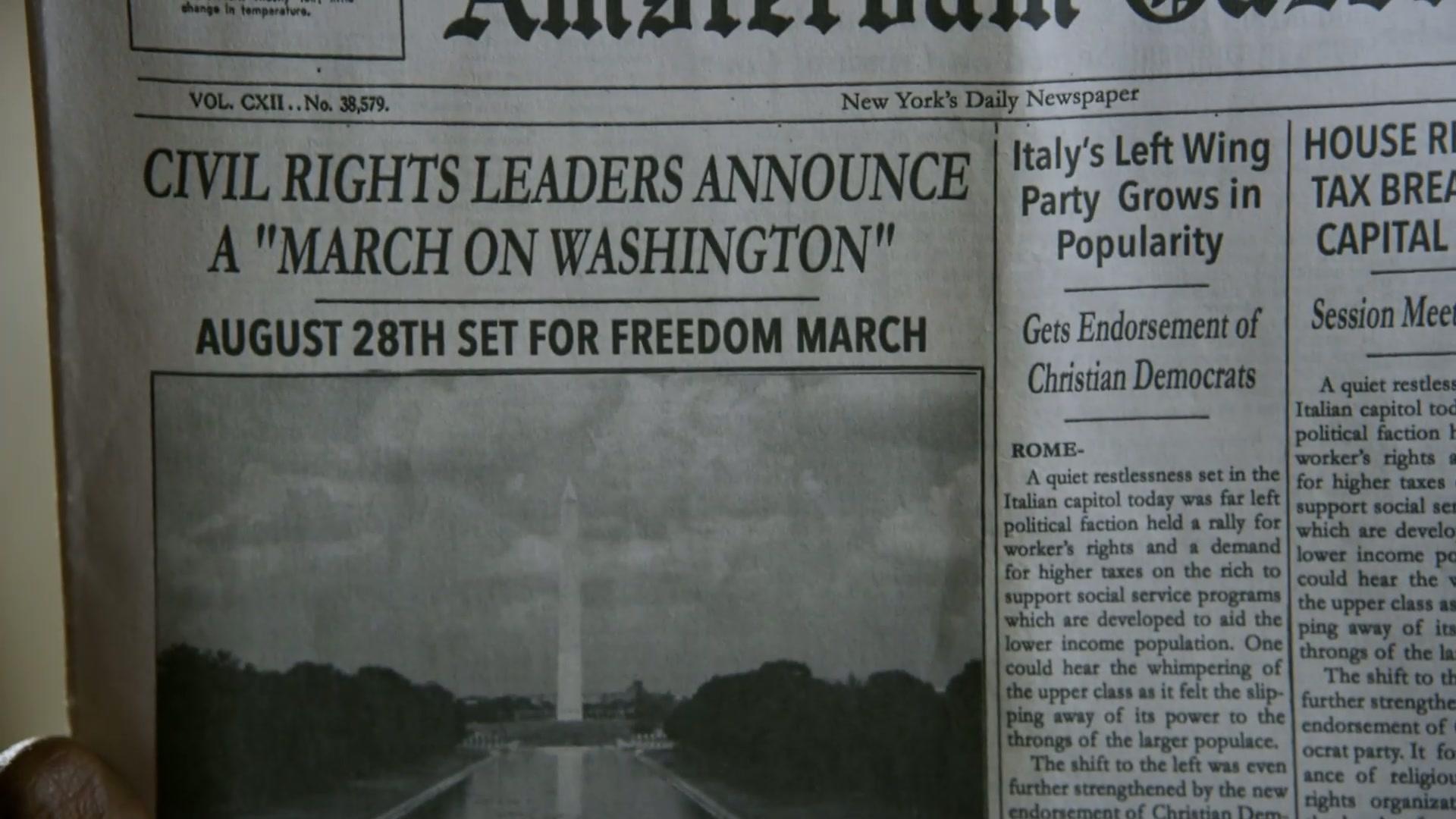 "The March on Washingtonis set for August 28th." - Godfather of Harlem ...