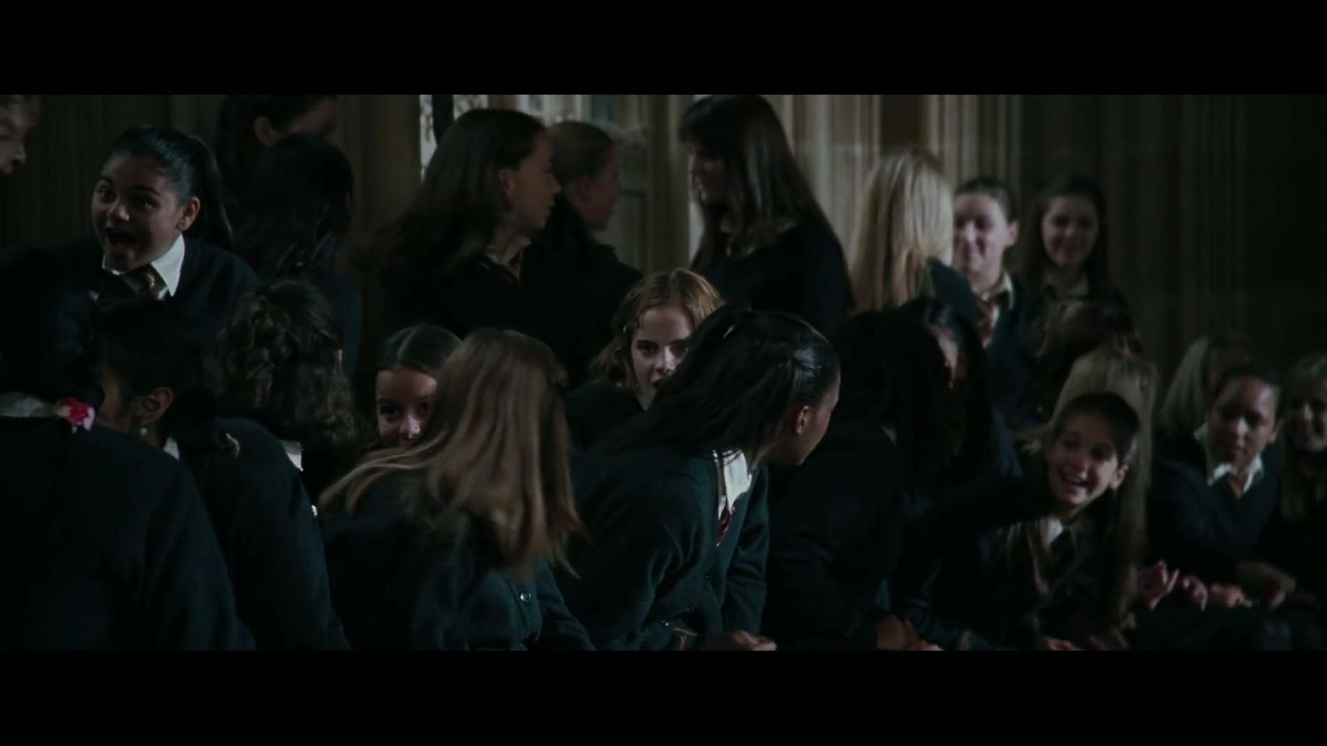 "- The scene when the studentsare learning to dance, it was pretty much ...