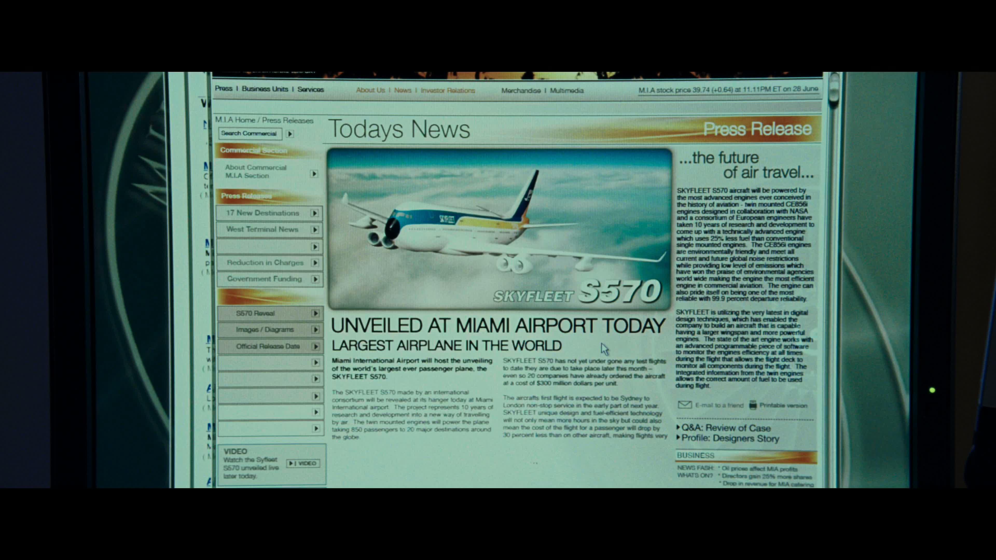 "-The Skyfleet S570 prototype.-What about it? "The largest airplane in ...