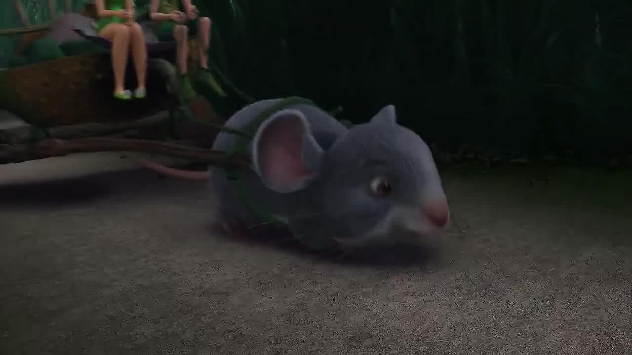 The mouse's name is Cheese? Must be. He always comes when we yell it ...