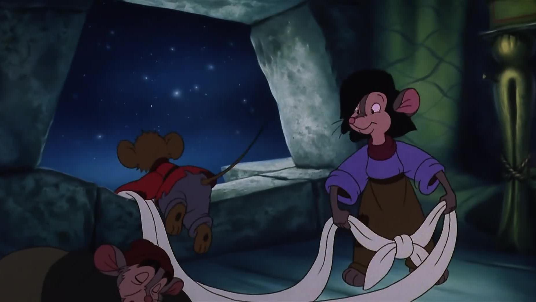 Tony Toponi's the name. What's your name kid? Fievel. Fievel ...