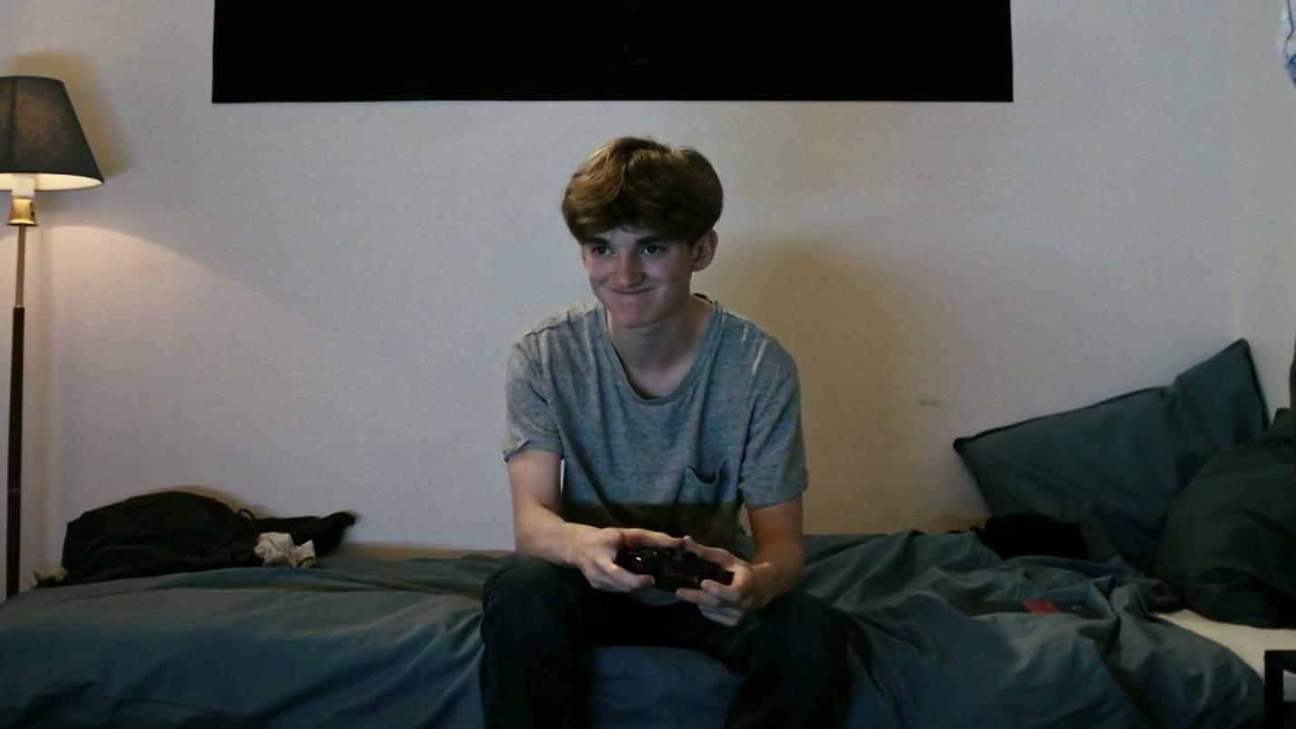 "(Video game shots firing) Can you please turn it off?" - Do Not Open quote
