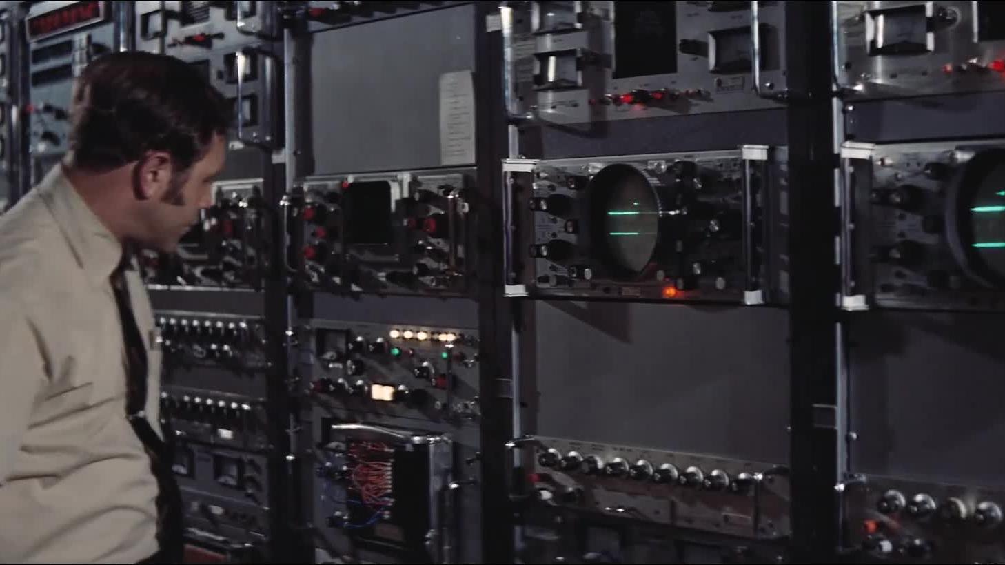 - Wait. Something's happened.- Just a moment. - (electronic buzz)- The ...