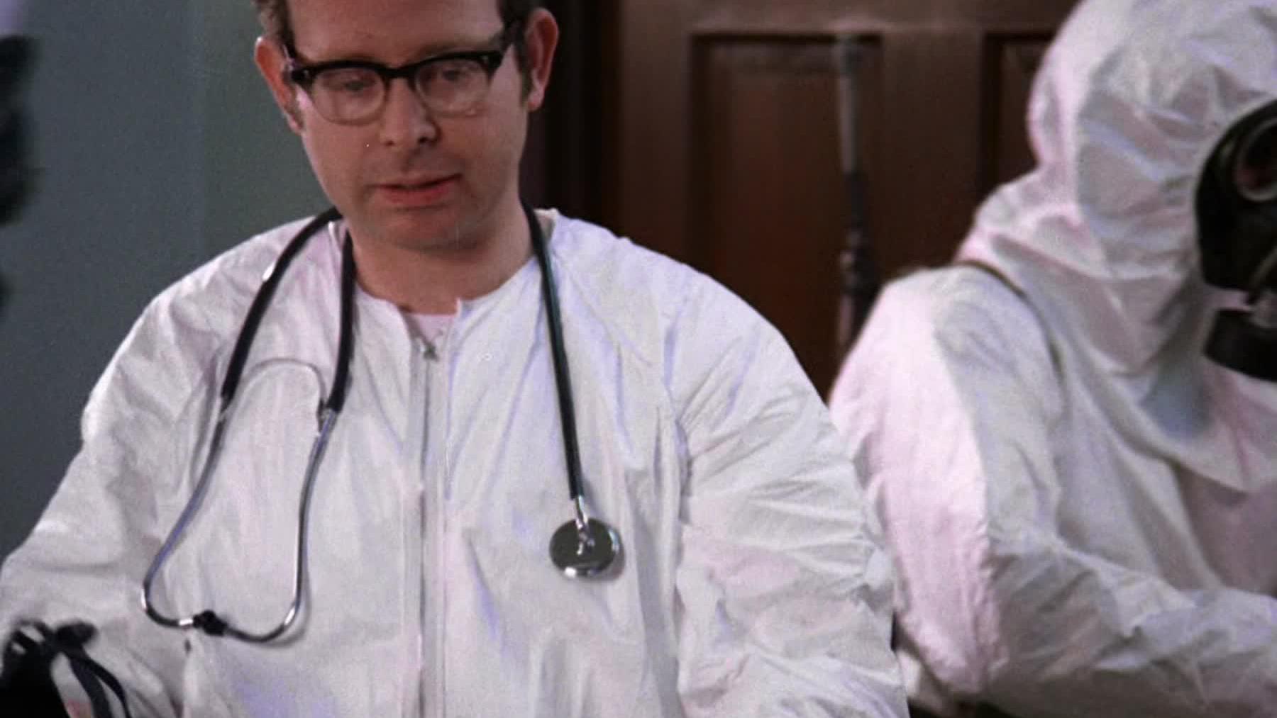 Okay, Colonel Peckem, last test is negative. You're all clean, virus ...