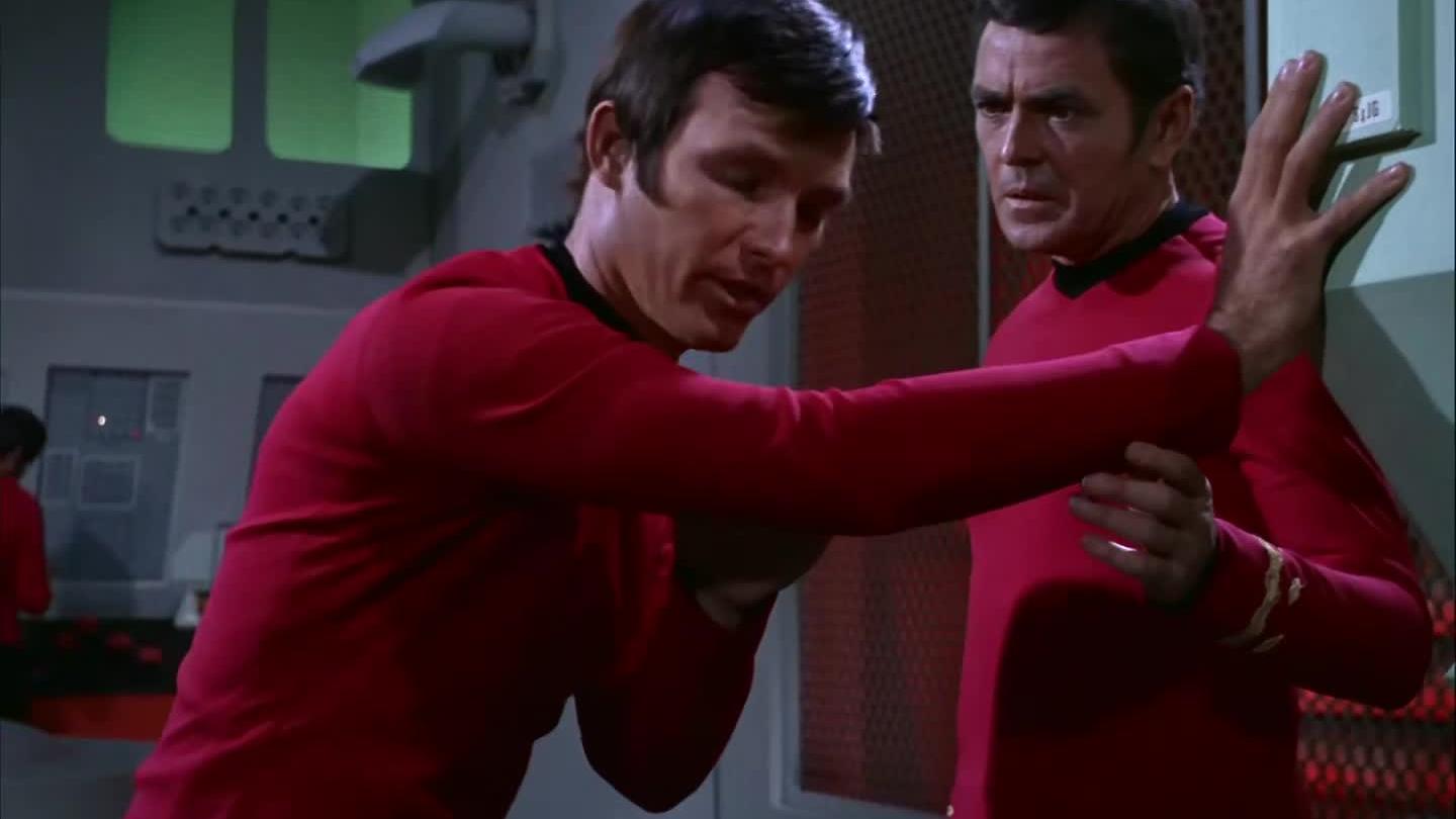 We're beginningto interphase. I'm all right. - Star Trek | Clip.Cafe
