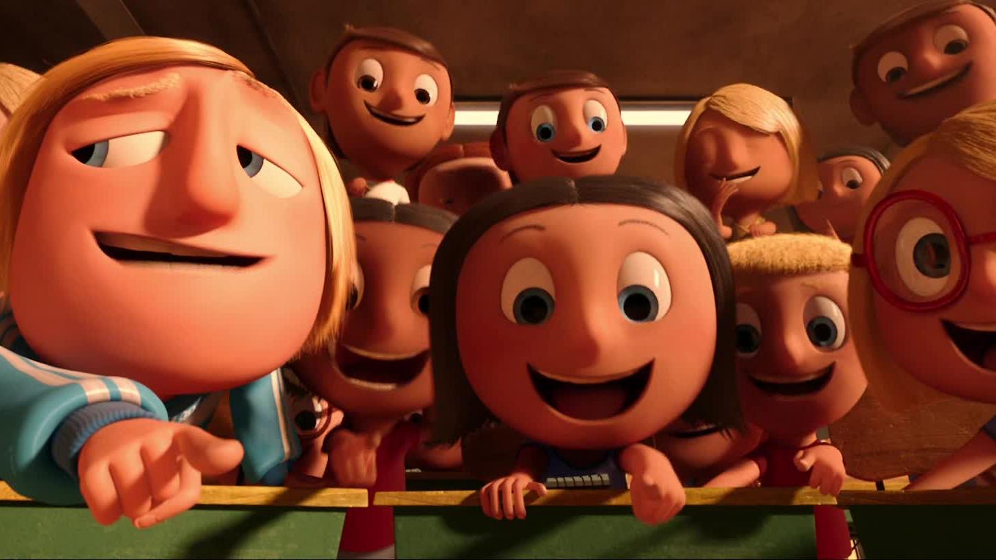What a freak! He wants to be smart, but that's lame! - Cloudy with a ...