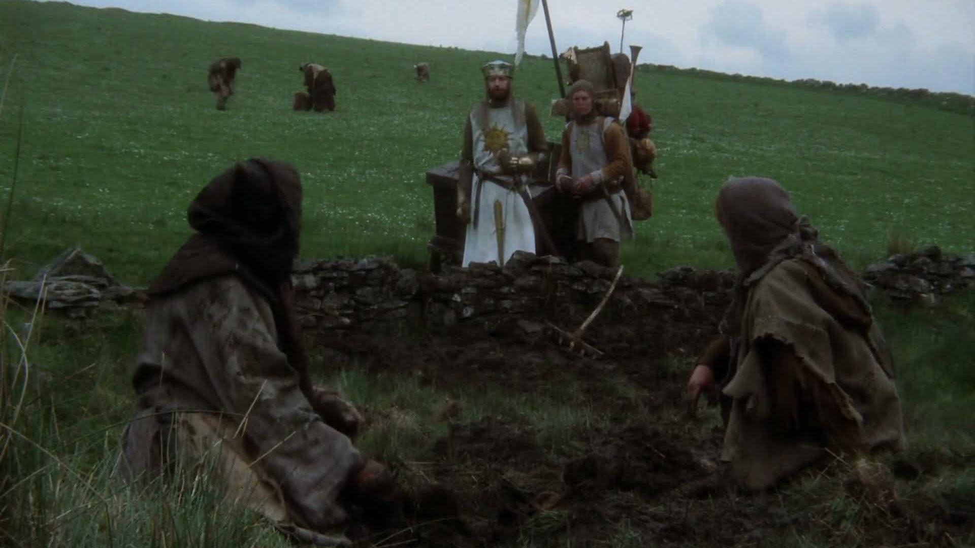 Listen, strange women lyin' in ponds distributin' swords is no basis ...