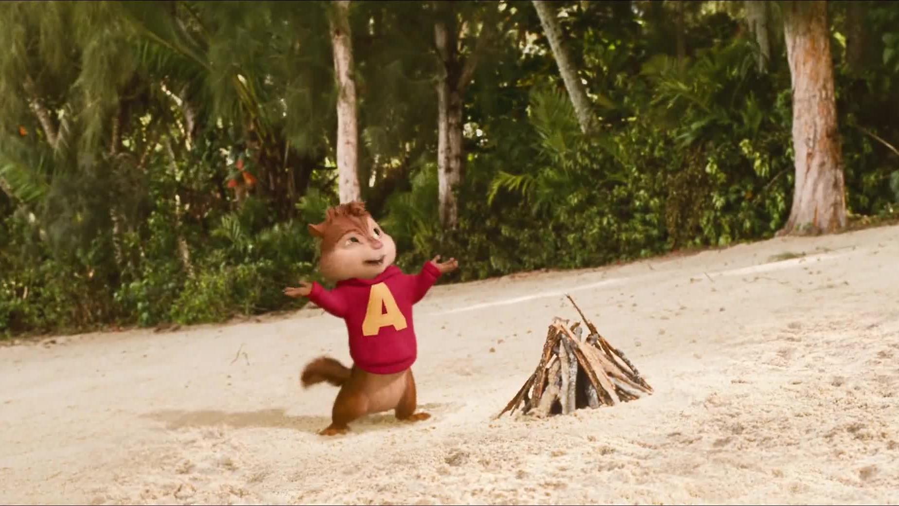 One, two, three... Guys. Guys freeze. Where's Alvin? Hi, Dave! - Alvin ...