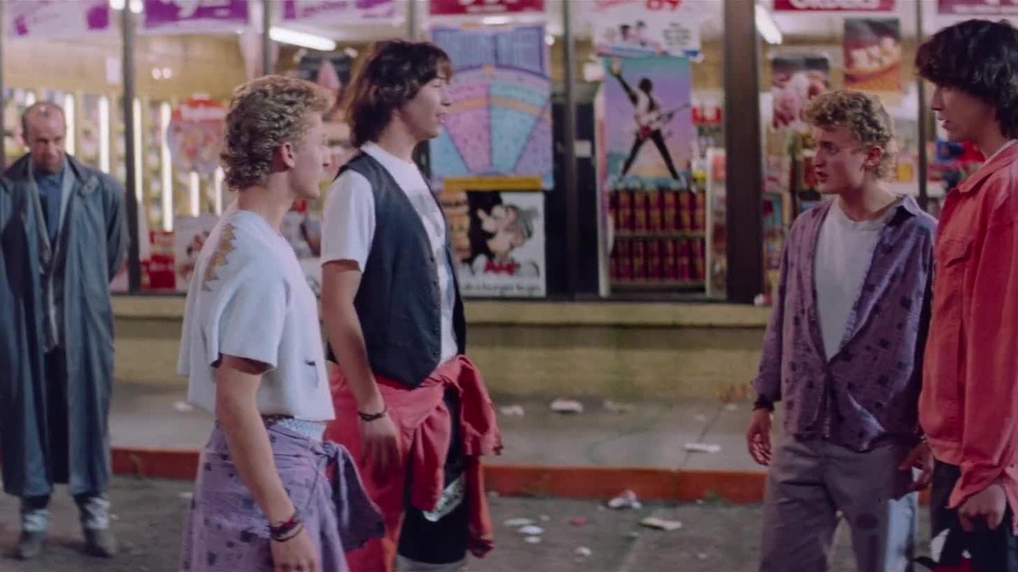 Who are you guys? We're you, dude. No way. No... way. Yes way. - Bill ...