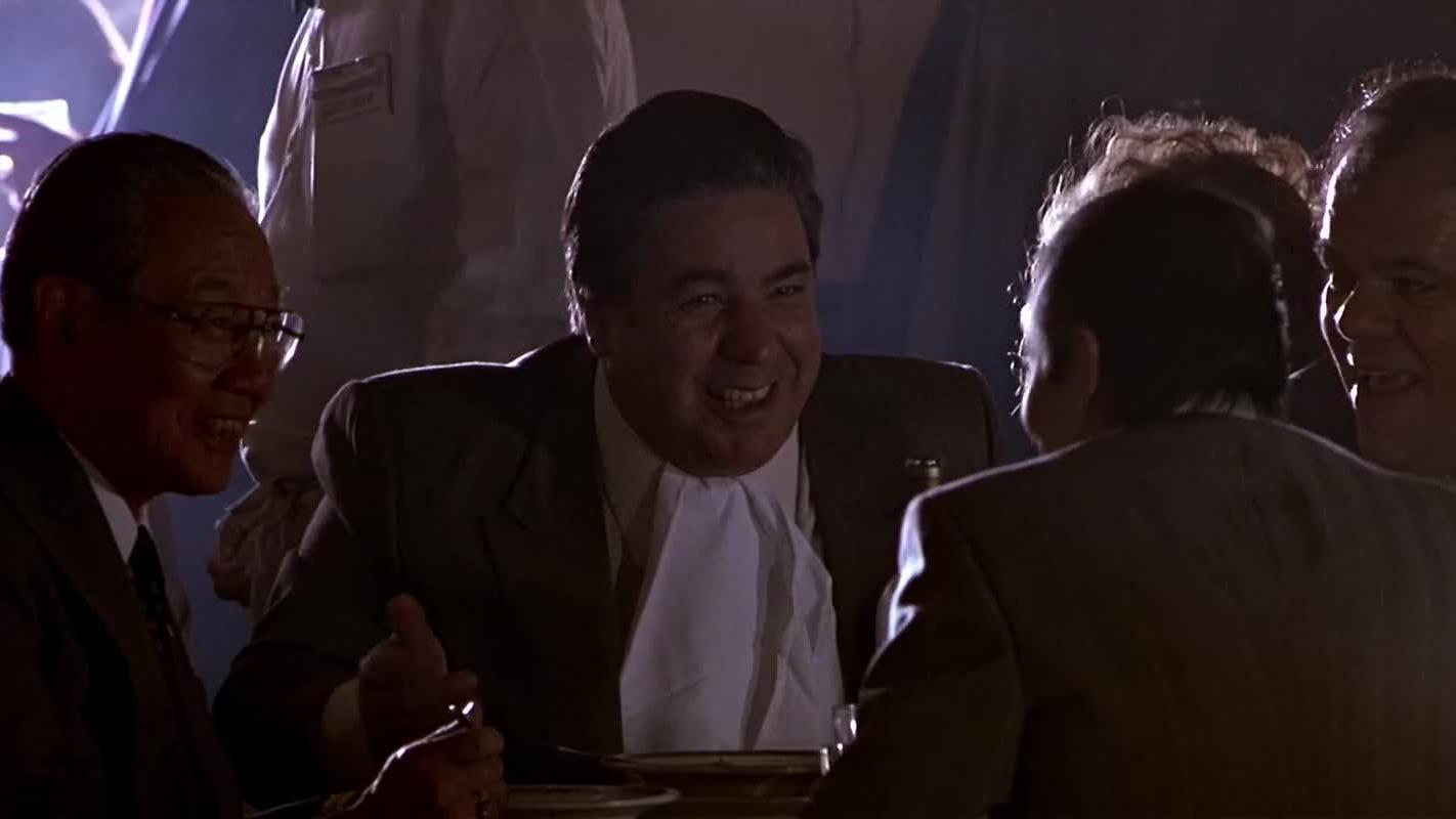 A wise guy gotta eat too, you know. Just my luck, I'm under ...