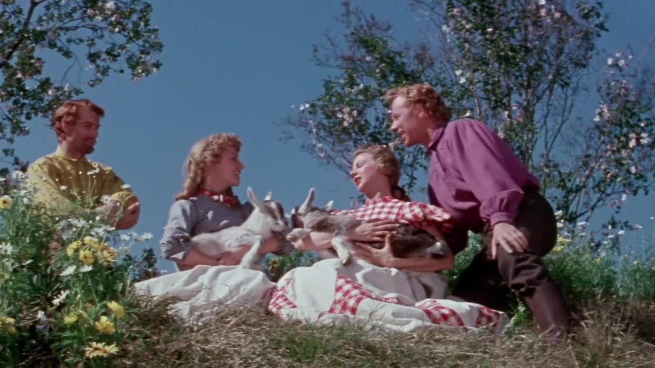 Yes, sirree, spring disclosesthat it's all one supposes ♪♪ ♪♪ It's a ...