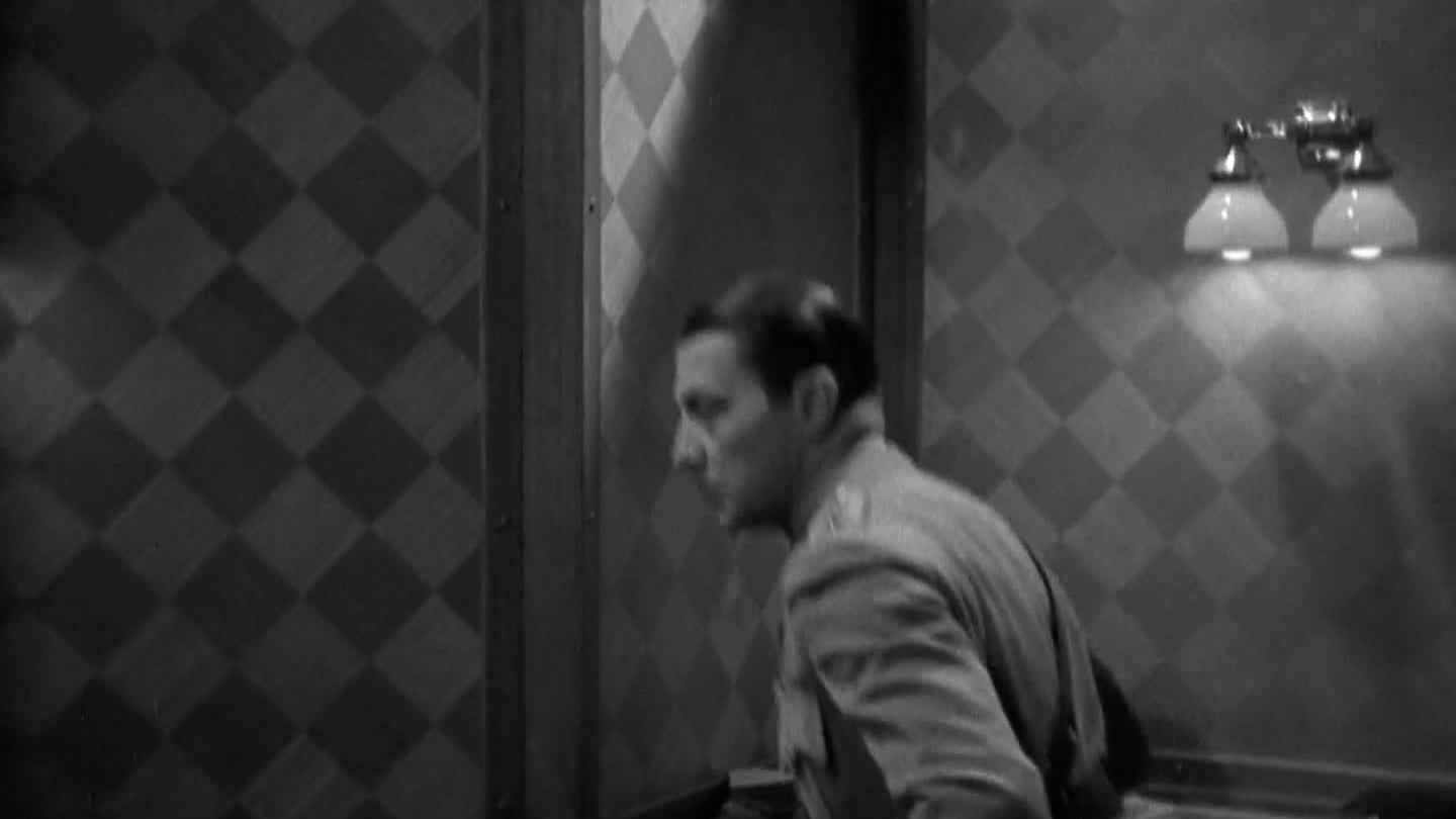 "You haven't a cigarette, have you, Doc? You appear to be nervous ...