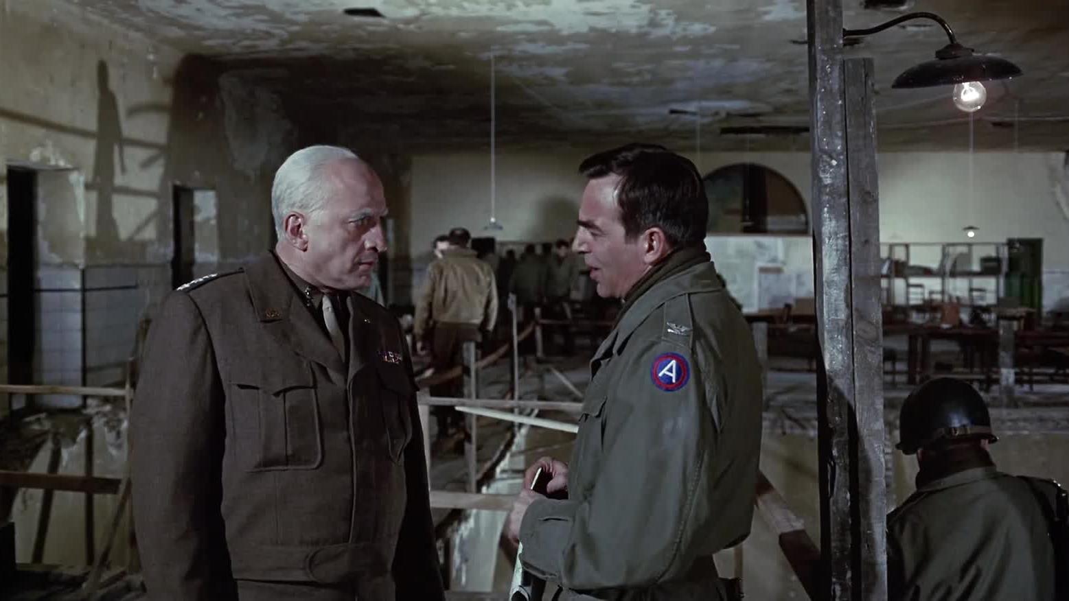 You know something, general? Sometimes, they can't tell when you ...