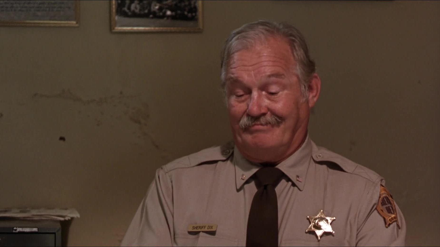 You must have the wrong man, Sheriff. Prints don't lie. Your boy's a ...