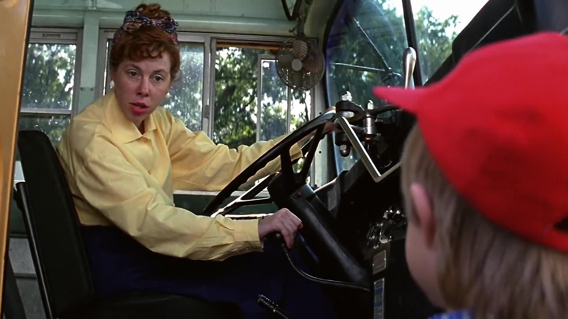 You understand this is the bus to the school, now, don'tcha? Of course ...