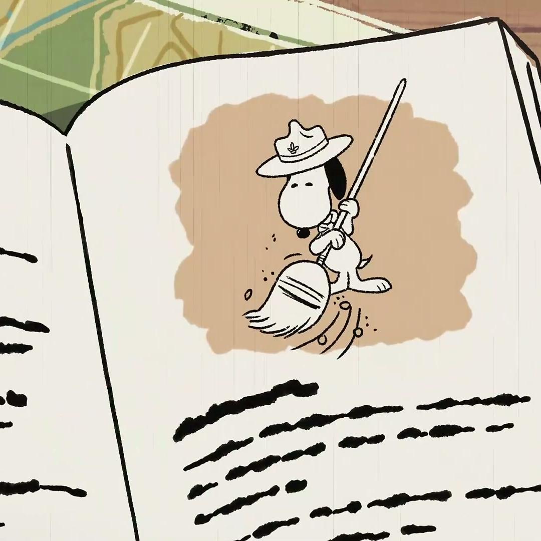 ""A Beagle Scout is Tidy."" - Camp Snoopy quote
