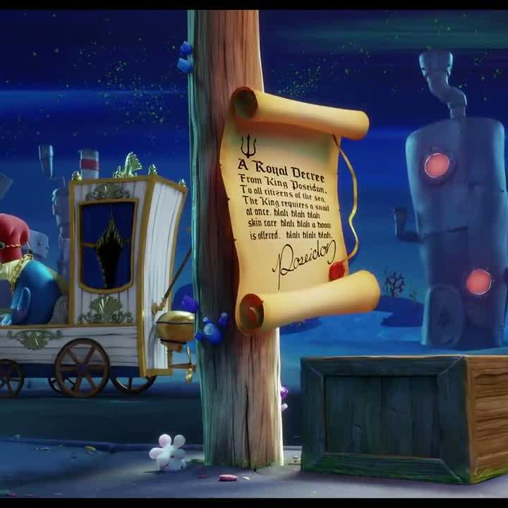 A Royal Decreefrom King Poseidon? "To all citizens of the sea, the King ...