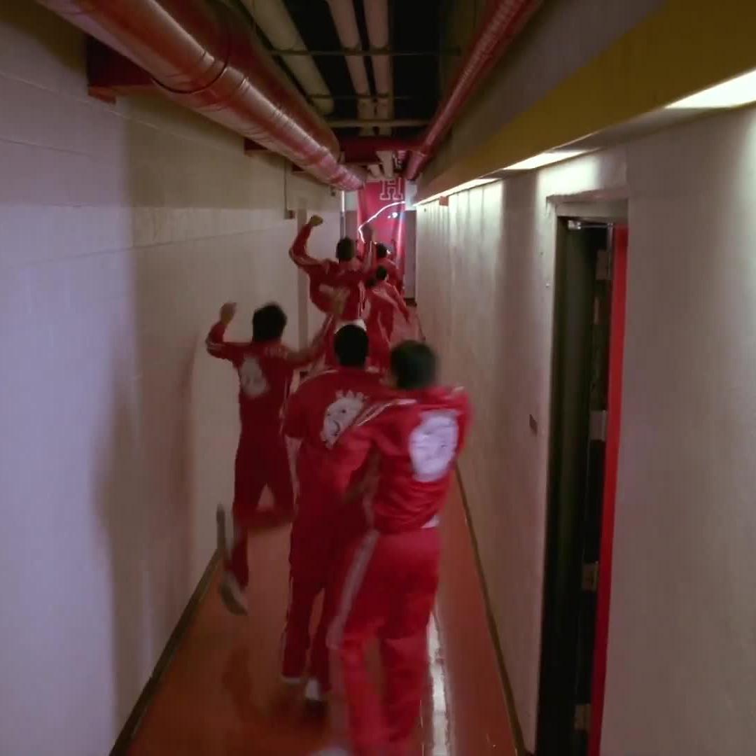 And now, introducingyour East High Wildcats! Let's go! Go! ..for this ...