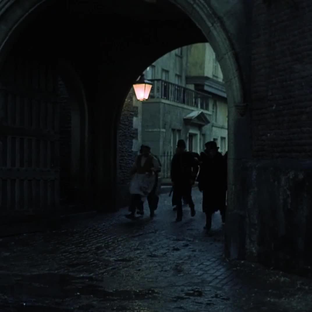 Around the corner here,in the old warehouse. Near the gate. - Get in ...