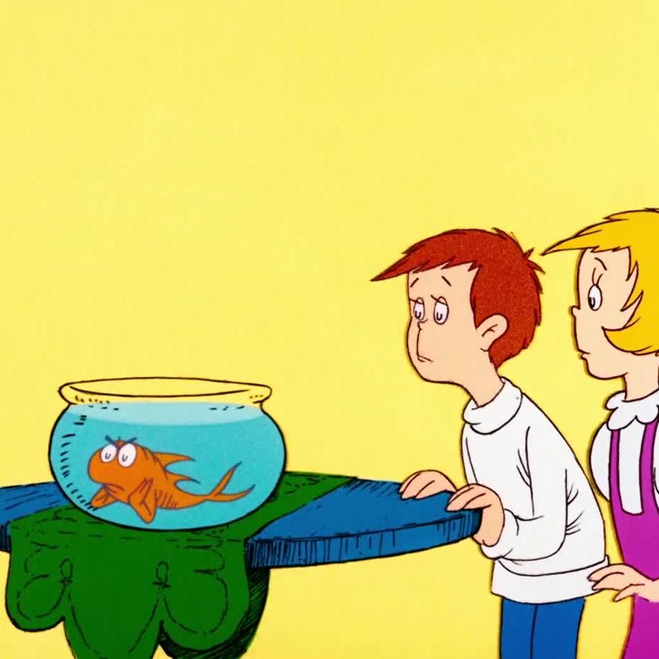 Aw, give it back to him, Mr. Krinklebein. Come on, now, don't be mean ...