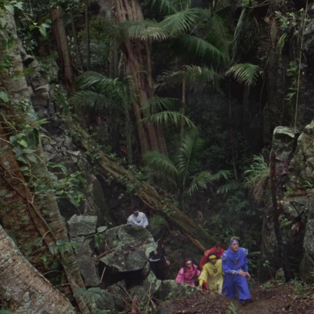 Man, this jungle goes on forever. We gotta keep moving guys; Zordon's ...
