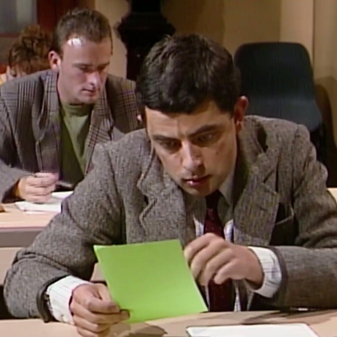 'Bodily expression,particularly with Mr Bean, 'is so very, very ...
