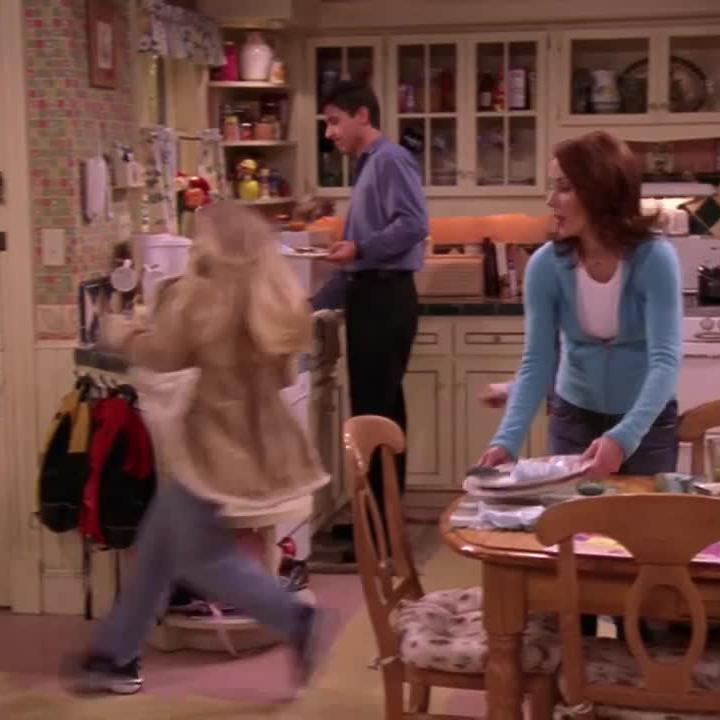 - Bye, mom.Bye, dad. - Hey, hey,where you goin'? - Over to molly's ...