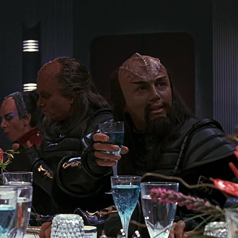 Captain Kirk, I thought Romulan ale was illegal. One of the advantages ...
