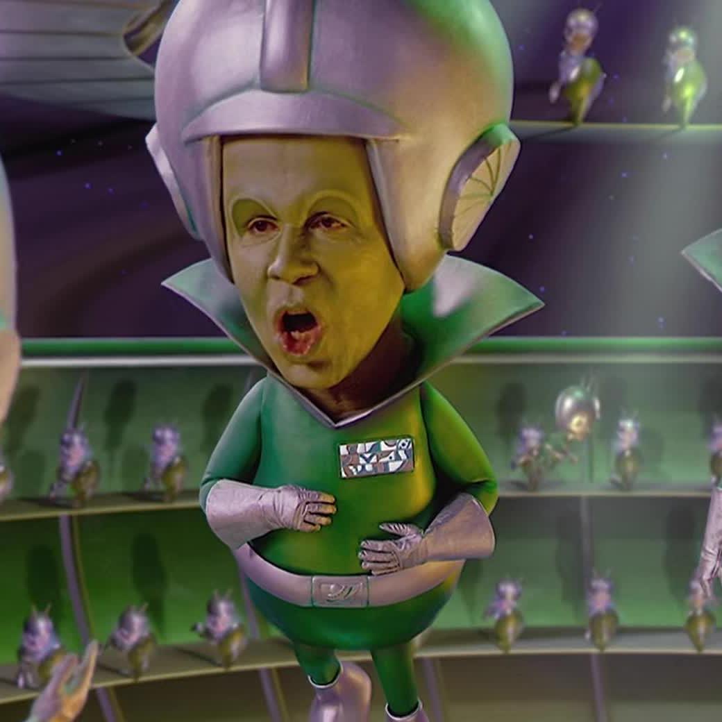 Did anyone else see those big letters flying by? - The Flintstones in ...
