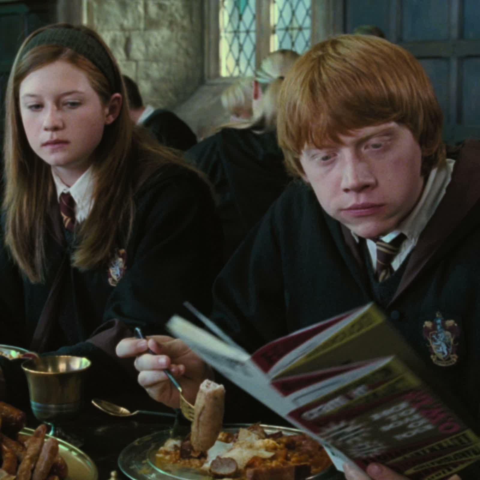 What? I'm hungry. - Harry Potter and the Order of the Phoenix | Clip.Cafe