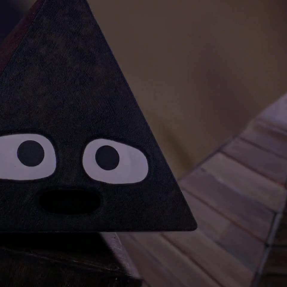 "Easy, now. Watch out for Triangle. Come on, Circle. You can do it ...