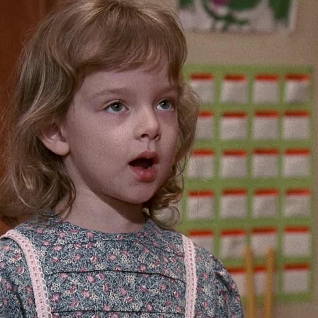 Emma, take your toy back to the carpet and sit down. I'm not a ...