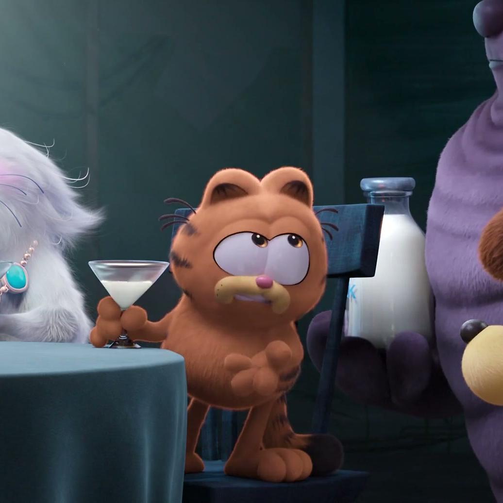 Excuse me, garçon,when might we expect appetizers? - The Garfield Movie ...