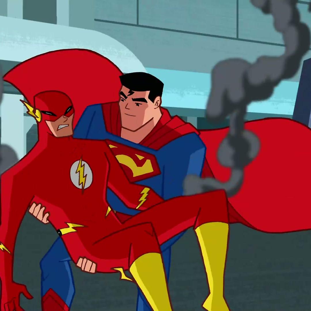 EXPLOSION)- (GRUNTS) Like I said, it's not a rock." - Justice League ...