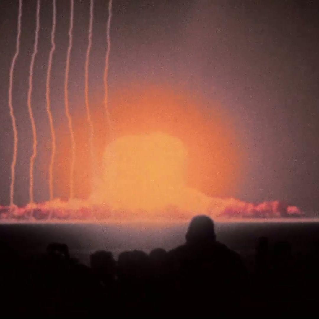 AND WITNESS THE TERRIFYING POWER OF AN ATOMIC BOMB. - America in Color ...