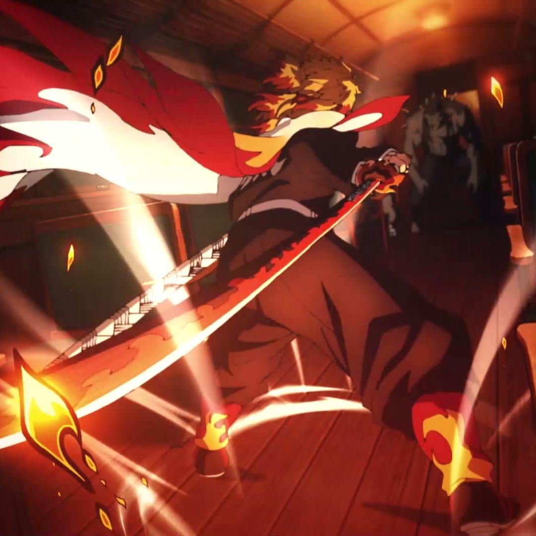 Flame Breathing. First Form - Demon Slayer -Kimetsu no Yaiba- The Movie ...