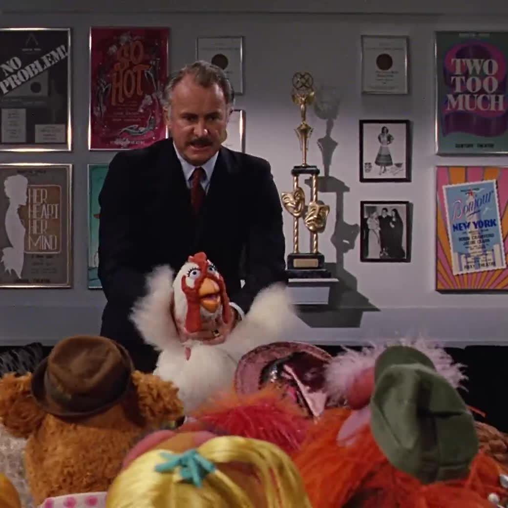 Get back or the chicken gets it! That's a threat? - The Muppets Take ...