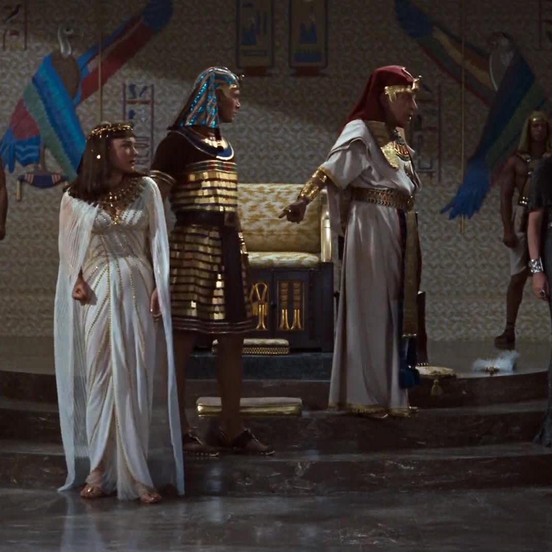 Hear what I say, Rameses. When I cross the river of death,you will be ...