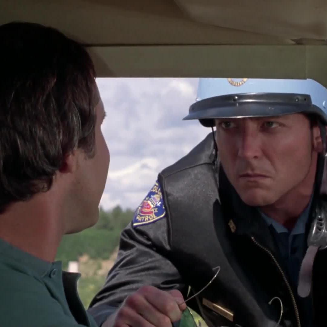 Hi officer, what's the problem? Get out of the car! I don't think I was ...